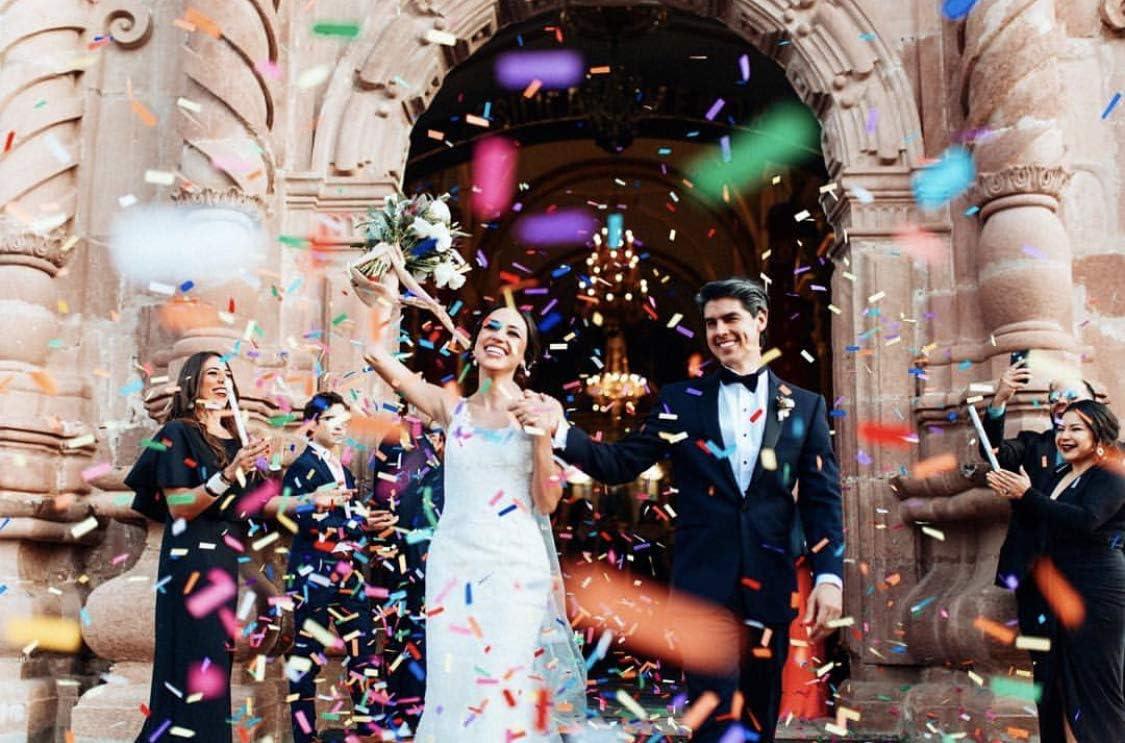 40pcs Confetti Wands, Colorful Confetti Shoot Poppers for Wedding Send ...